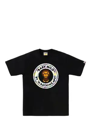 A BATHING APE Baby Milo T-shirt - Black