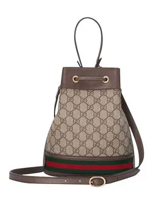 Gucci Ophidia Small Bucket Bag - Brown