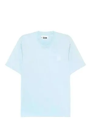Izzue Logo-embroidered T-shirt - Blue