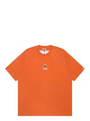 AAPE BY *A BATHING APE Moonface Clover T-shirt - Orange