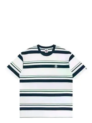 AAPE BY *A BATHING APE® Striped T-shirt - White