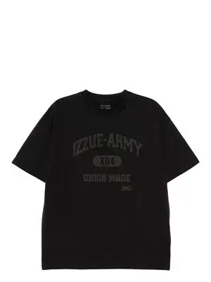 Izzue Logo-print T-shirt - Black
