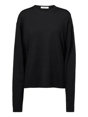 LEMAIRE Wool-blend Sweater - Black