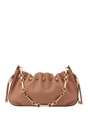 Zimmermann Halcyon Leather Shoulder Bag - Brown