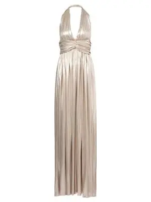 Giambattista Valli Halterneck Open-back Gown - Gold