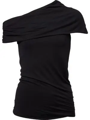 Rick Owens Lola Asymmetric Top - Black