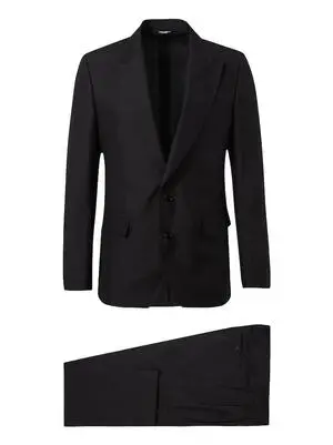 Dolce & Gabbana Silk Suit - Black