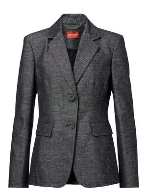 Altuzarra Fenice Cotton And Silk Blazer - Black