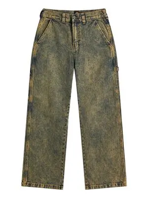 Dickies Stevensville Carpenter Pants - Yellow Fade Indigo