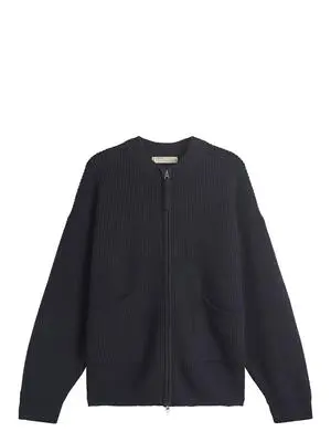 FRIZMWORKS Deck Zip-up Cardigan - Navy