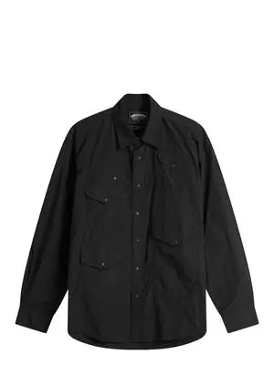 FRIZMWORKS Nylon Utility Overshirt - Black
