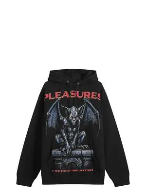 PLEASURES Gargoyle Hoodie - Black