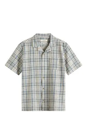 KESTIN Crammond Multi Check Shirt - Blue Multi Check