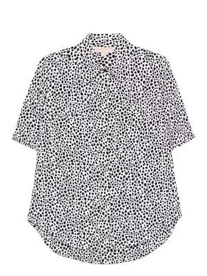 Michael Kors Cheetah-print Shirt - White