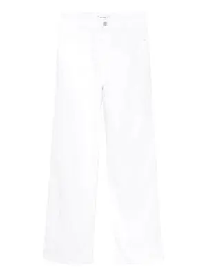 Paige Sasha Straight Leg Jeans - White