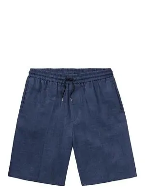 PAUL SMITH Paul Smith Straight-Leg Linen Shorts
