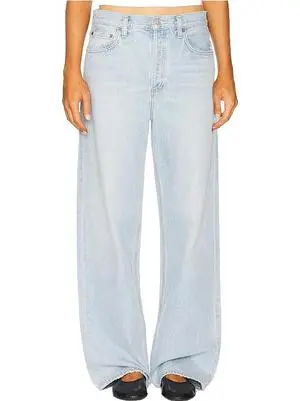AGOLDE Low Slung Baggy Jeans - Blue