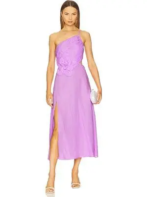 Yumi Kim Romy Midi Dress - Lavender
