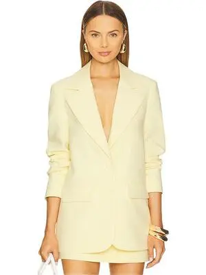 FAVORITE DAUGHTER The Favorite Oversized Blazer - Lemon