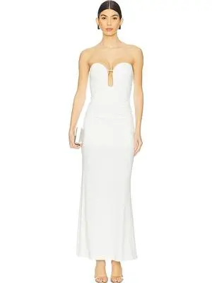 Bardot Elvira Maxi Dress - Orchid Wht