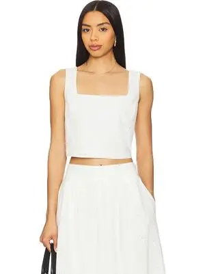 Paige Aelita Top - White