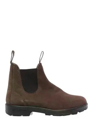 Blundstone Suede Chelsea Boots - Brown
