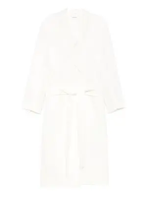 P.a.r.o.s.h Belted Trench Coat - White