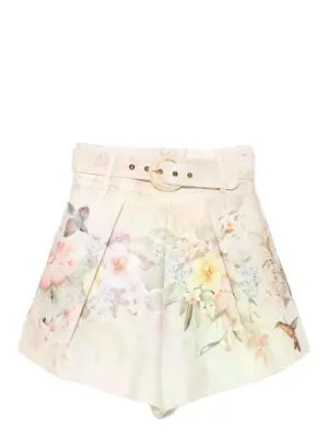 Zimmermann Illuminate Shorts - Pink