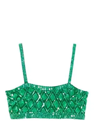 P.a.r.o.s.h Gild Top - Green