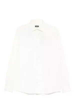 Zegna Classic-collar Shirt - Yellow