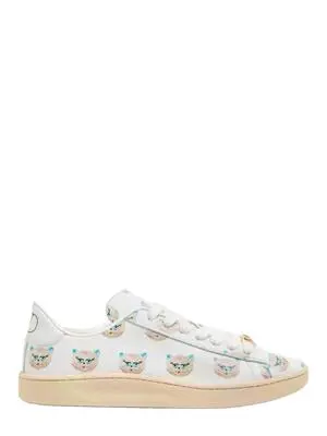Valentino Garavani Royco Chat De La Maison-print Sneakers - White