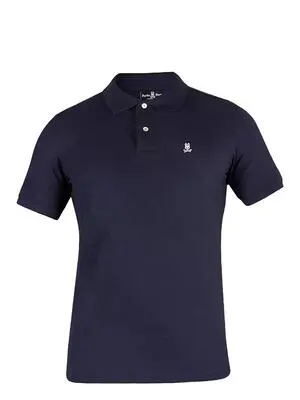 Psycho Bunny Classic Navy Polo Shirt - Blue