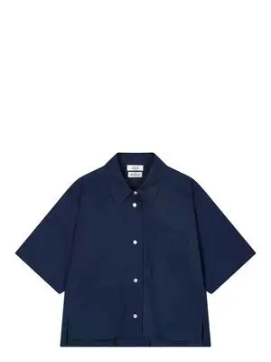 STUDIO TOMBOY Cotton Shirt - Blue