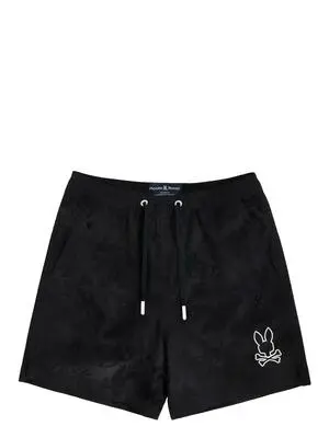 Psycho Bunny Parker Hydrochromic Swim Shorts - Black