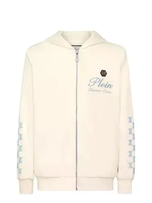 PHILIPP PLEIN Checkmate Zip-Up Hoodie