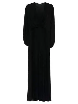 Philosophy Di Lorenzo Serafini V-neck Maxi Dress - Black