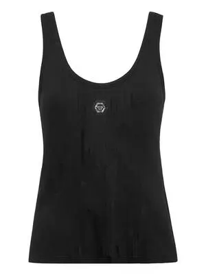 Philipp Plein Jersey Top - Black