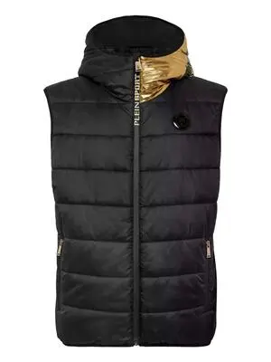 PLEIN SPORT Scratch Gilet - Black