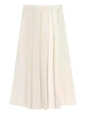 Herno A-line Midi Skirt - Neutrals