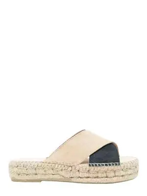 Manebí Suede Espadrilles - Neutrals