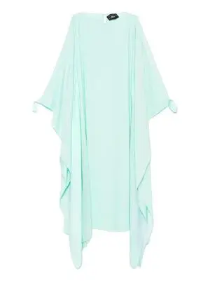 TALLER MARMO Crepe Kaftan - Green