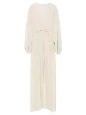 Philosophy Di Lorenzo Serafini V-neck Maxi Dress - Neutrals