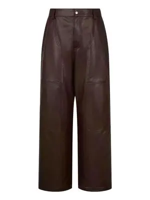 STUDIO TOMBOY Button-fastening Trousers - Brown