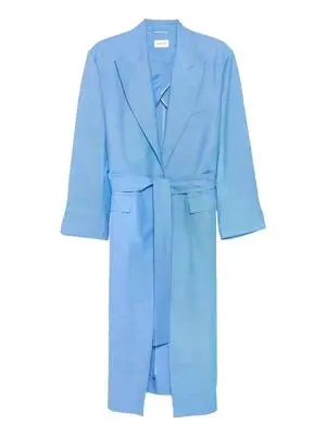 P.a.r.o.s.h Belted Coat - Blue