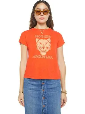 MOTHER La Doublej X The Sinful Playing Favorites T-shirt - Red