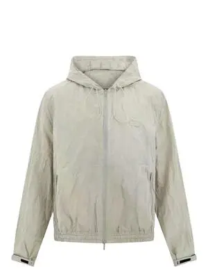 FERRAGAMO Zip-up Bomber Jacket - Grey