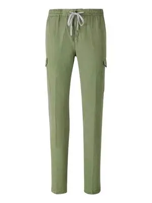 PT TORINO Cargo-pocket Tapered Trousers - Green