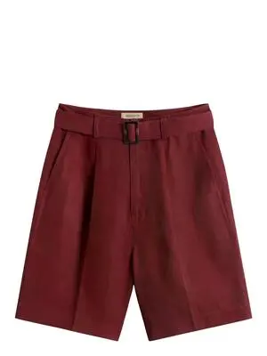 Woolrich Pleat-detailing Shorts - Red