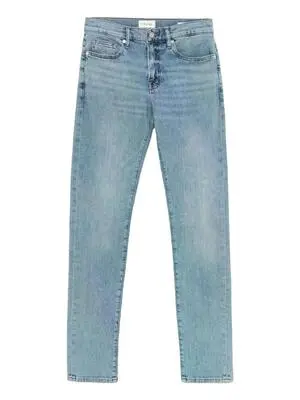 FRAME L'homme Straight Leg Jeans - Blue