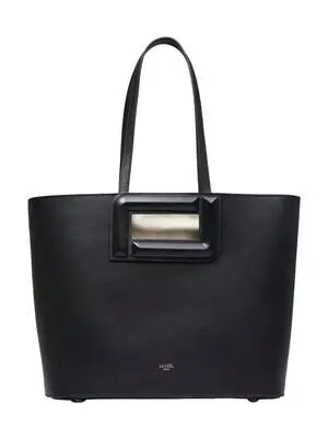 LANCEL Angele Cuir De Tote Bag - Black